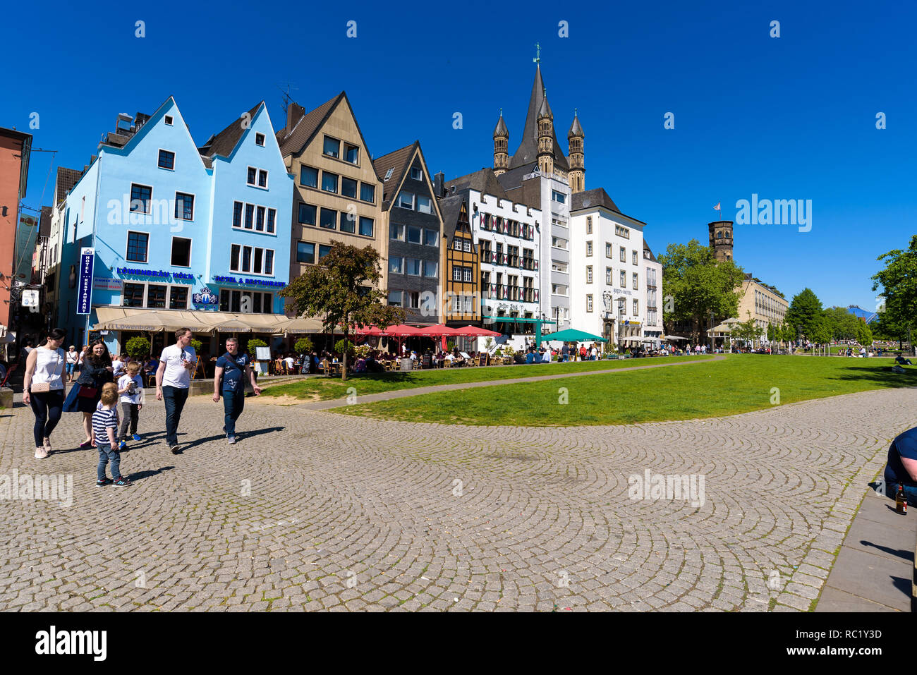 Rhein Riverfront High Resolution Stock Photography and Images - Alamy
