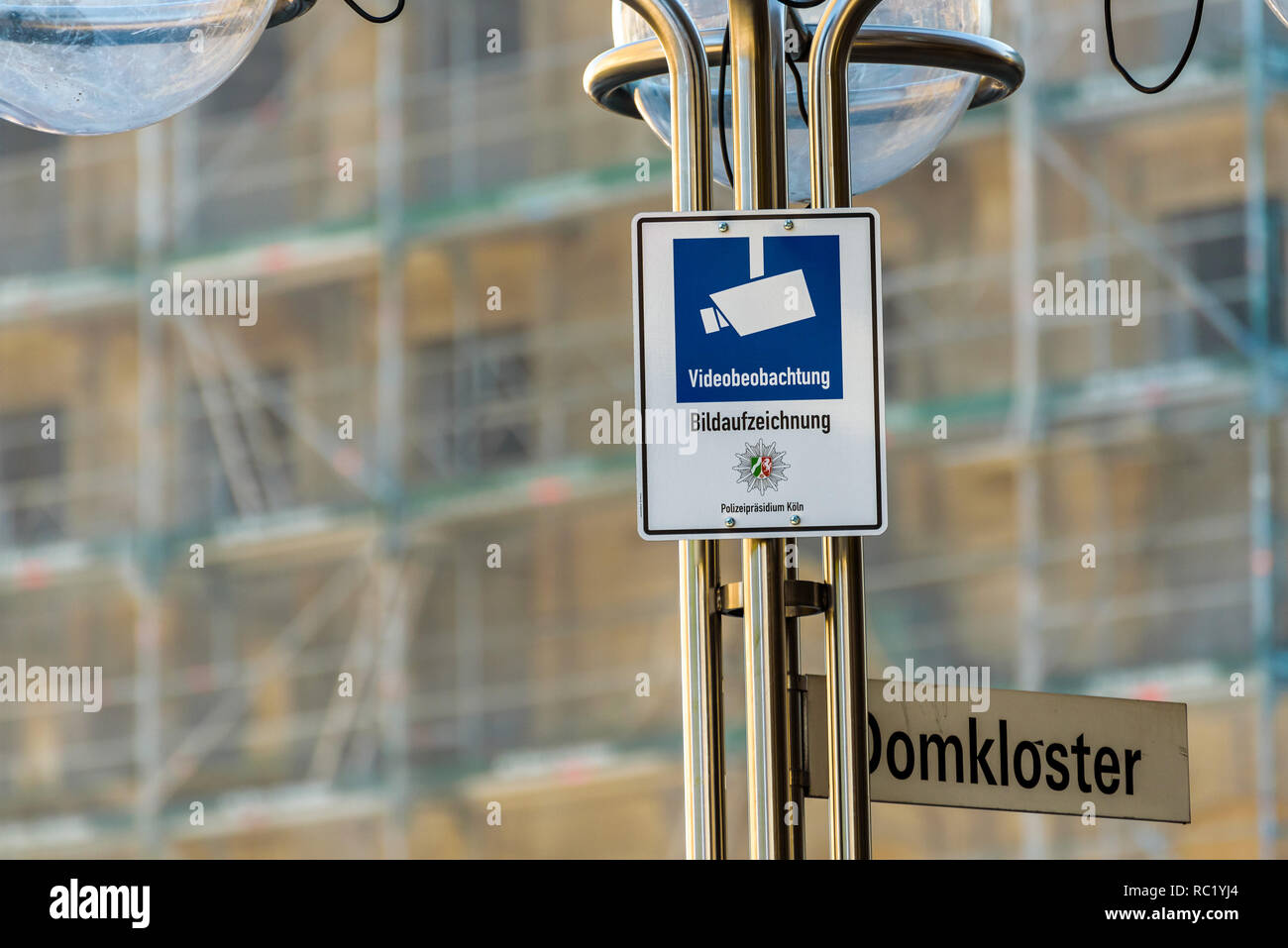 Monitoring sign hi-res stock photography and images - Alamy