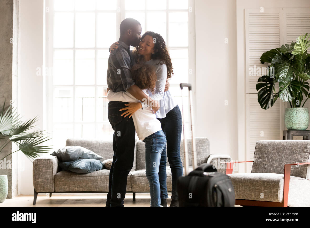 Man coming back home hi-res stock photography and images - Alamy