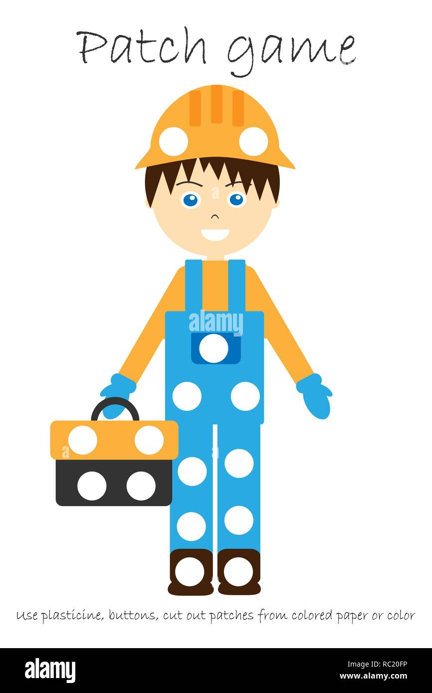 Education Patch game builder for children to develop motor skills, use ...