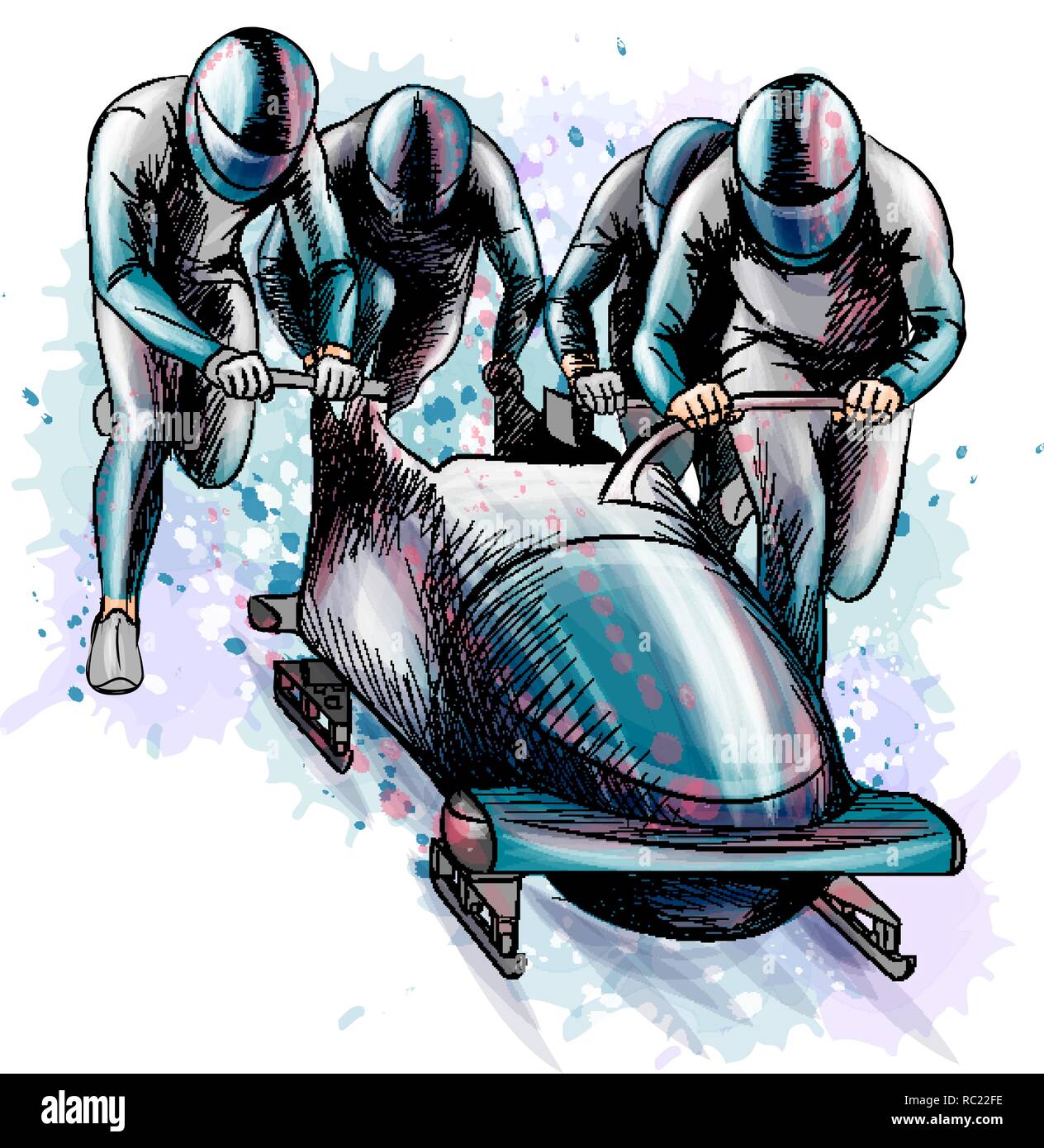 Bob Sleigh Clipart