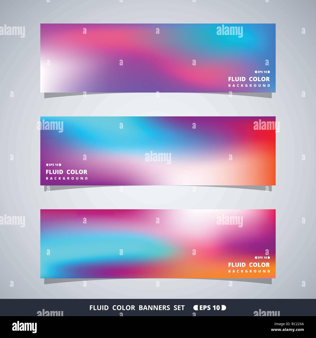 Fluid banner hi-res stock photography and images - Alamy