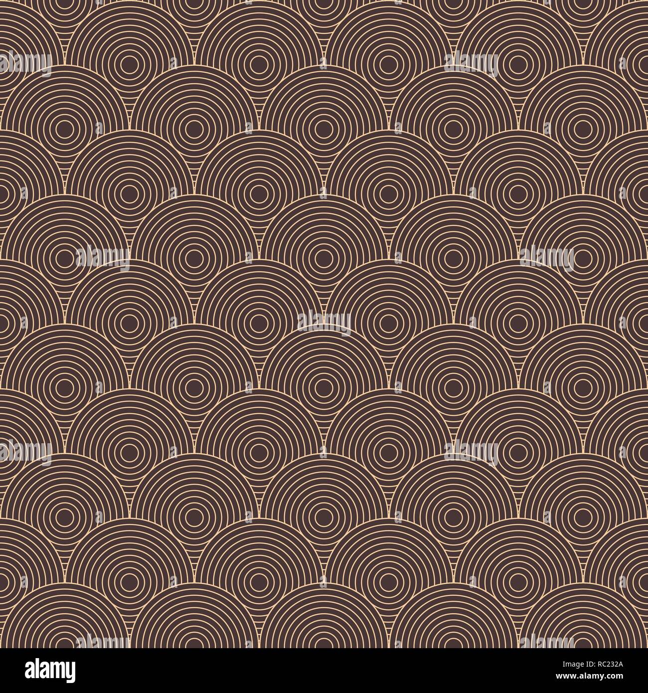 Gold art deco pattern circle hi-res stock photography and images - Alamy