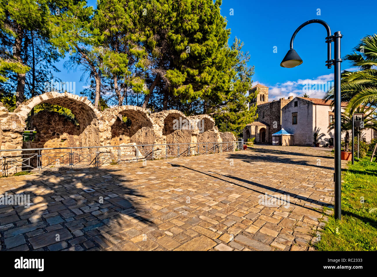 Italy Basilicata Tursi Santa Maria D'Anglona Sanctuary Stock Photo - Alamy