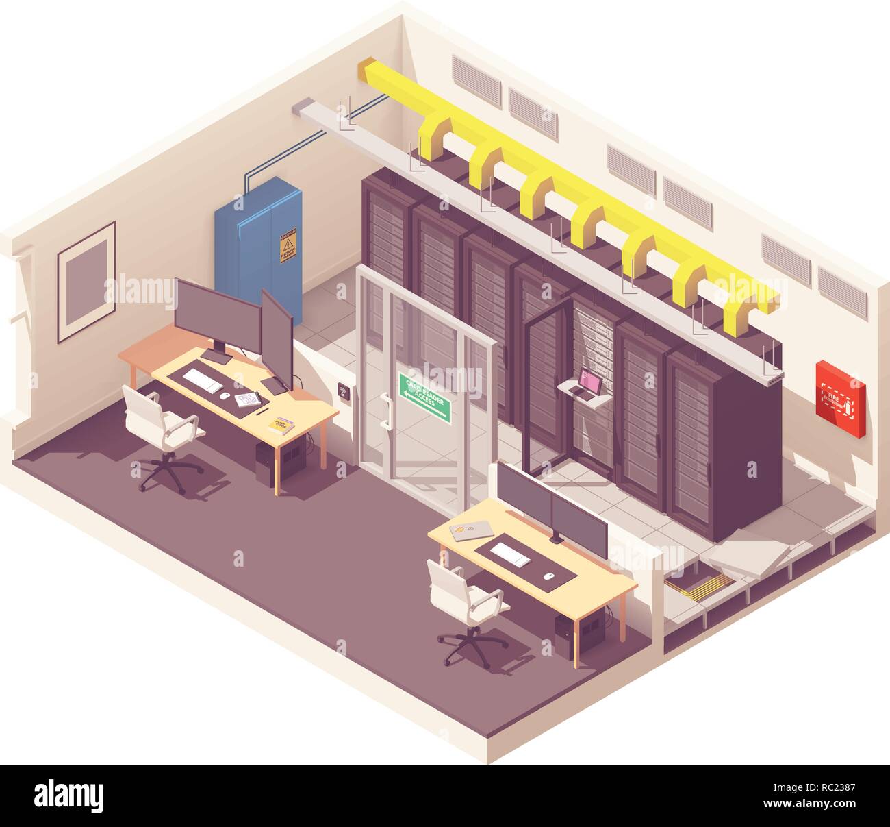 Cloud storage 3d isometric hi-res stock photography and images - Alamy