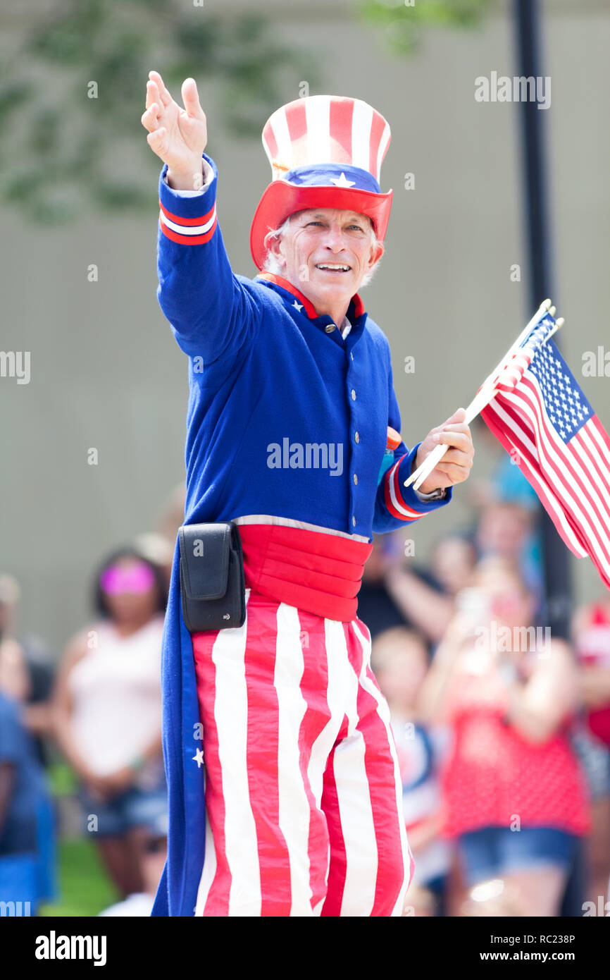 Washington, D.C., USA - July 4, 2018, The National Independence Day ...