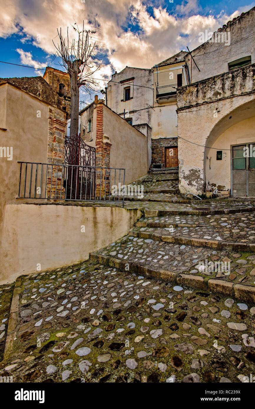Italy Basilicata Tursi Rabatana district Stock Photo - Alamy