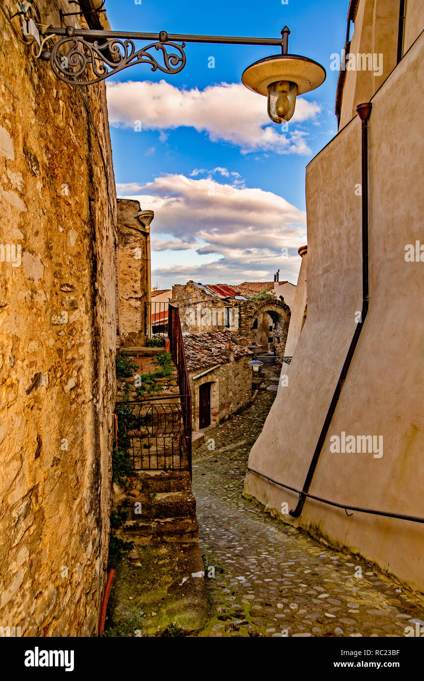 Italy Basilicata Tursi Rabatana district Stock Photo - Alamy