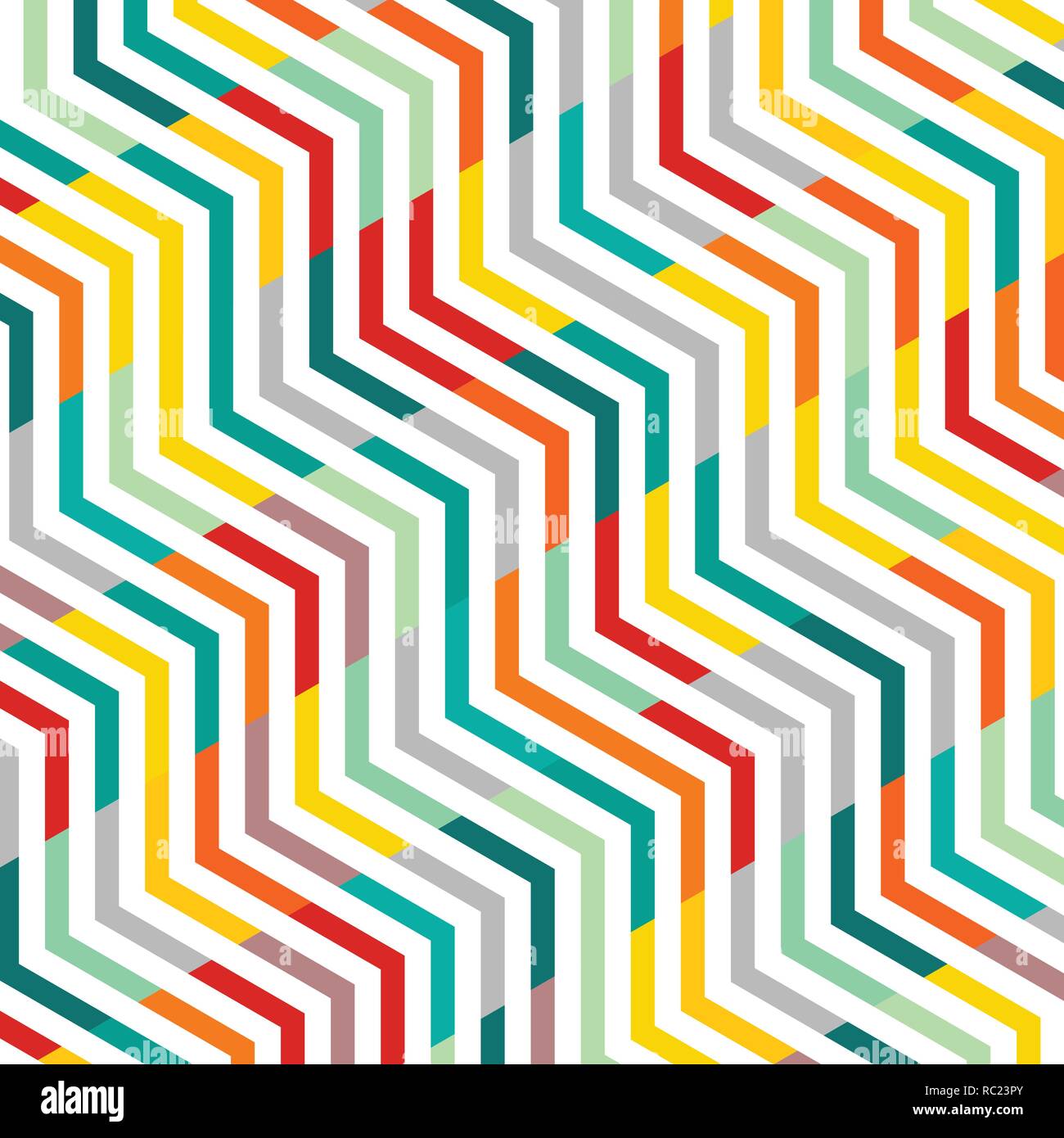Abstract of line pattern zig zag geometric pattern background. vector ...