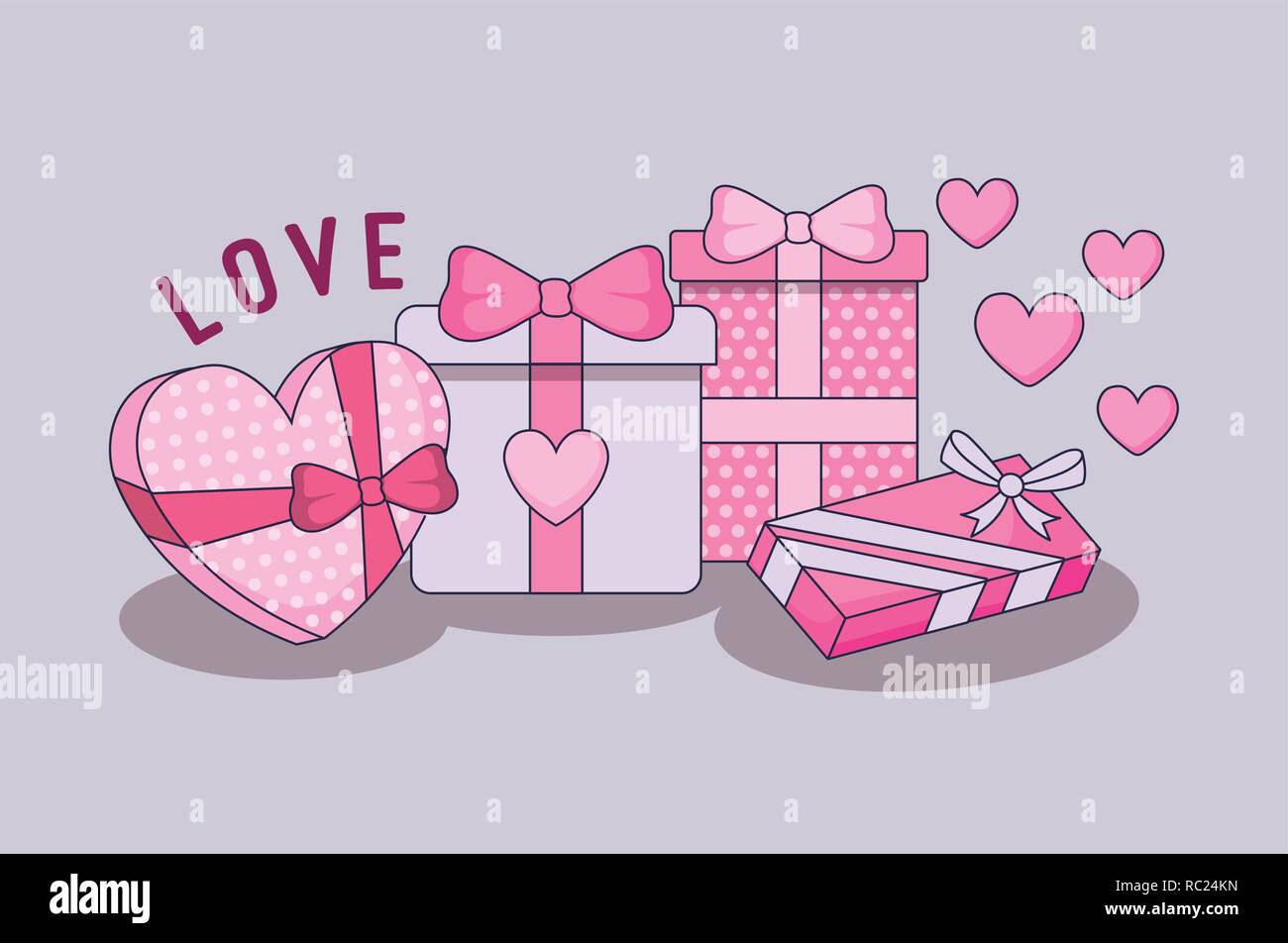 Beautiful drawing boxes gifts hi-res stock photography and images - Alamy