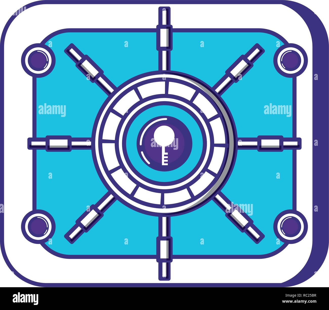 safe heavy box icon vector illustration design Stock Vector Image & Art ...