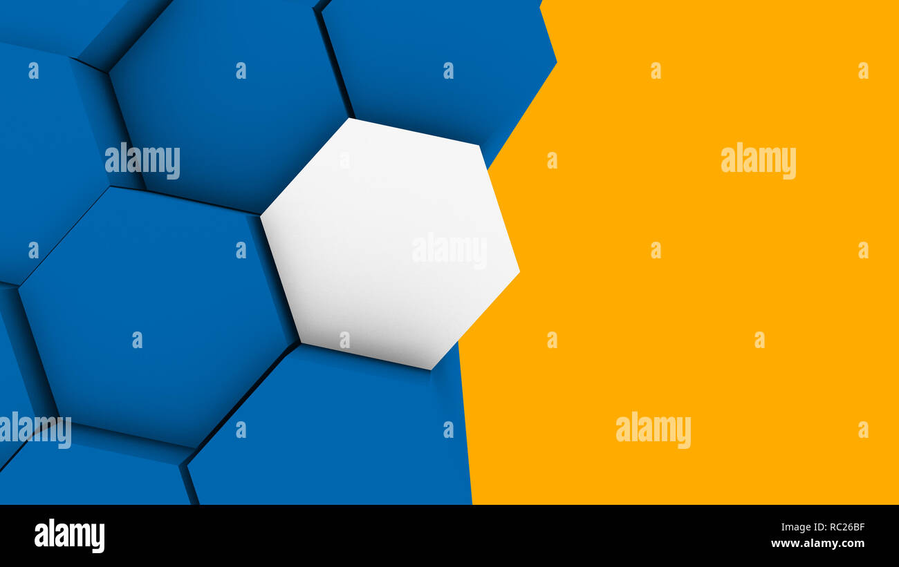 3d illustration, abstract geometric volumetric background for design ...