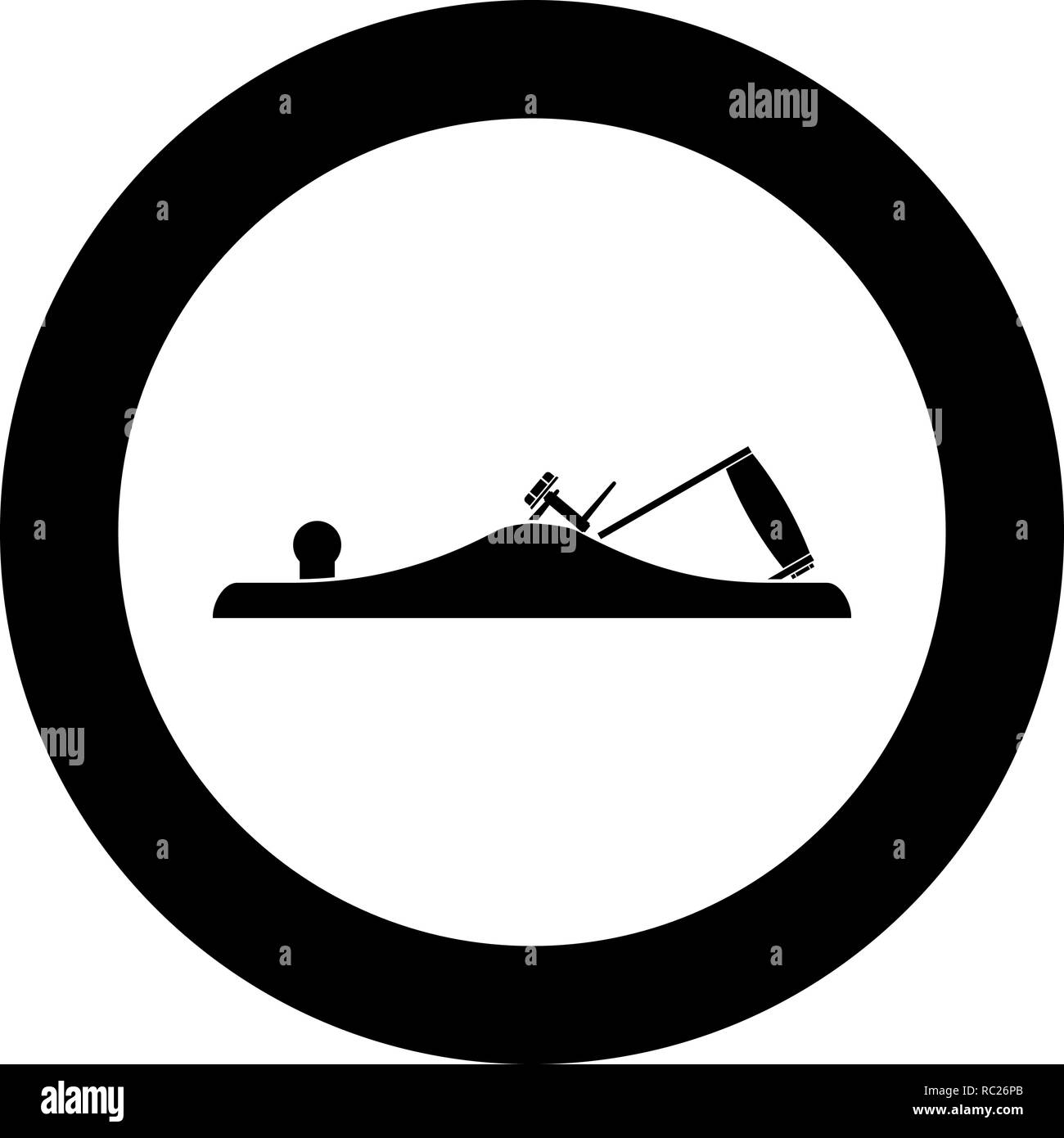 Jack plane Smoothing plane Carpenter tool symbol Hand tool for ...