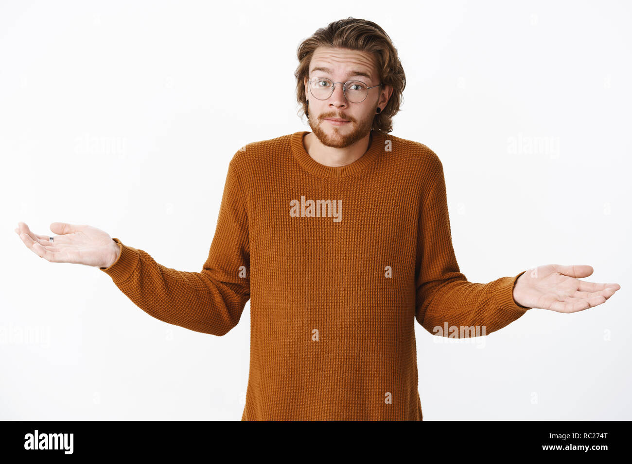 Person apologizing funny hi-res stock photography and images - Alamy