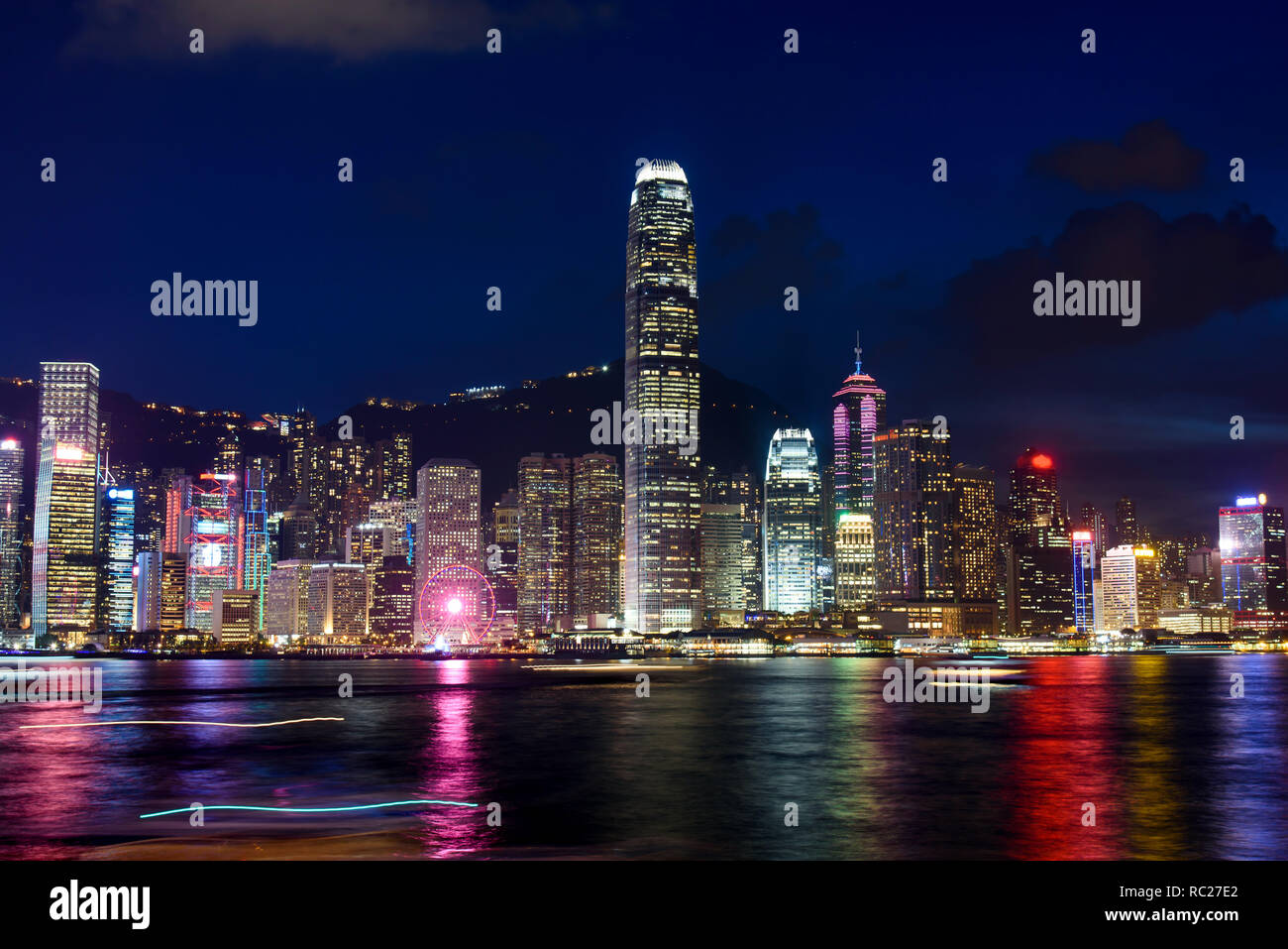 Night view from skyscraper hi-res stock photography and images - Alamy