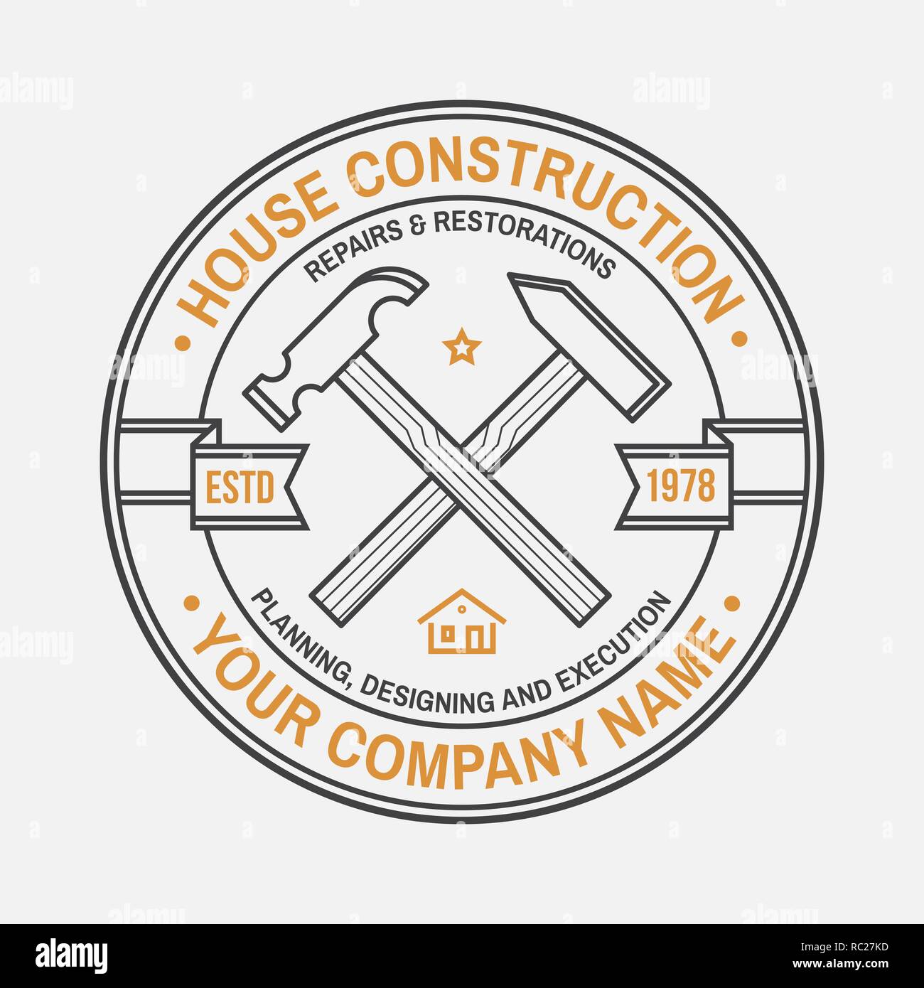 Badge thin line icon Stock Vector Images - Alamy