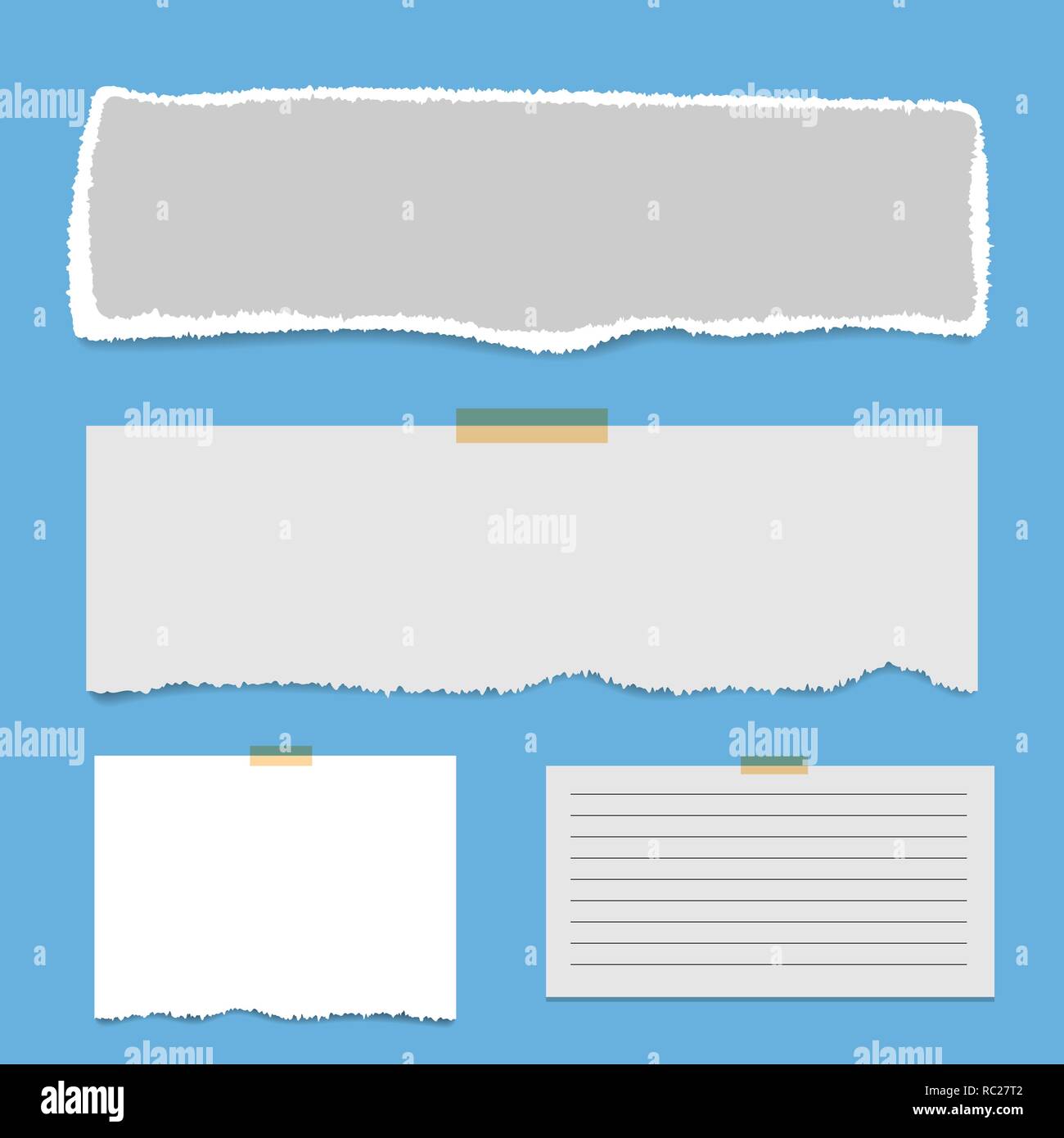 Attached tape Stock Vector Images - Alamy