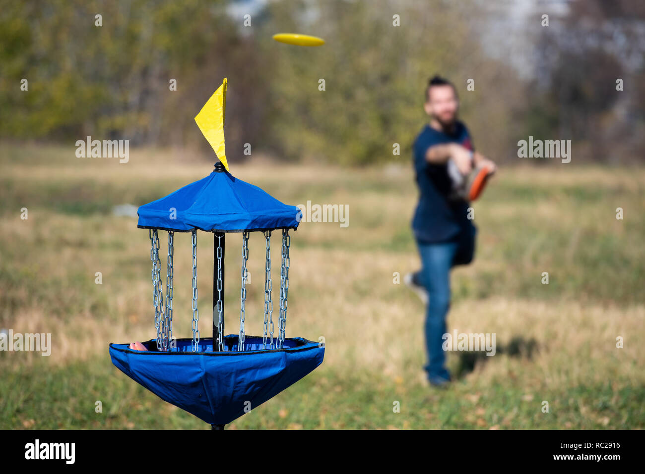Throwing Disk High Resolution Stock Photography and Images - Alamy