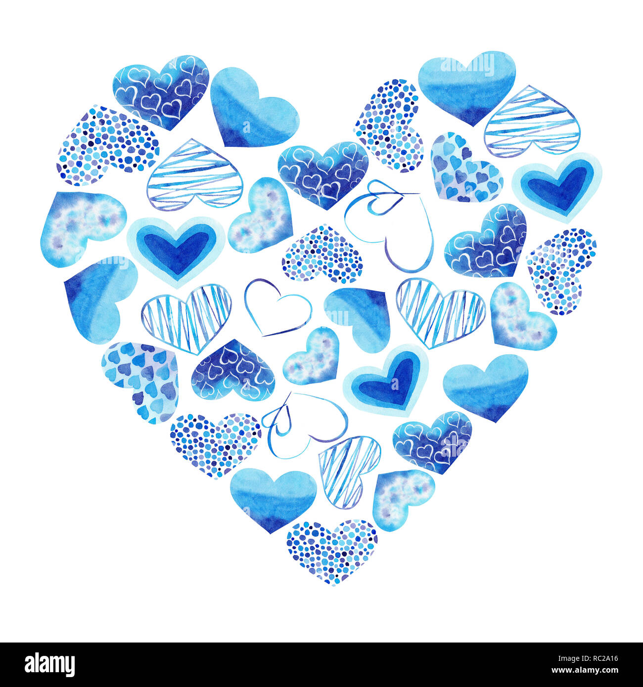 Teal Heart Clip Art