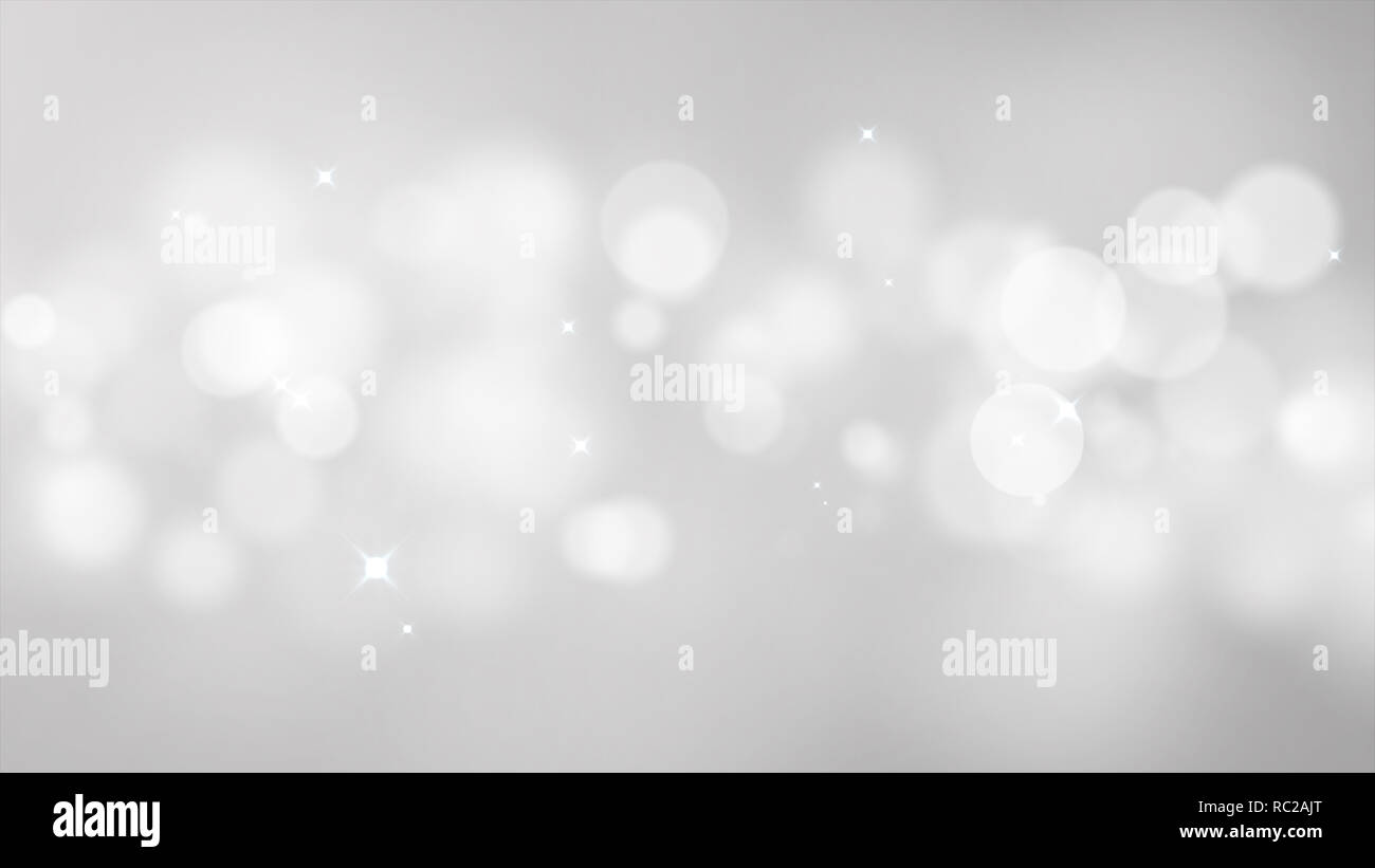 white blur abstract background. bokeh christmas blurred beautiful shiny ...
