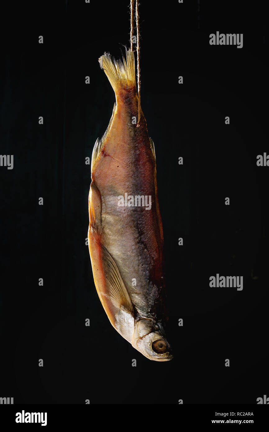 Dried fish stockfish Stock Photo - Alamy