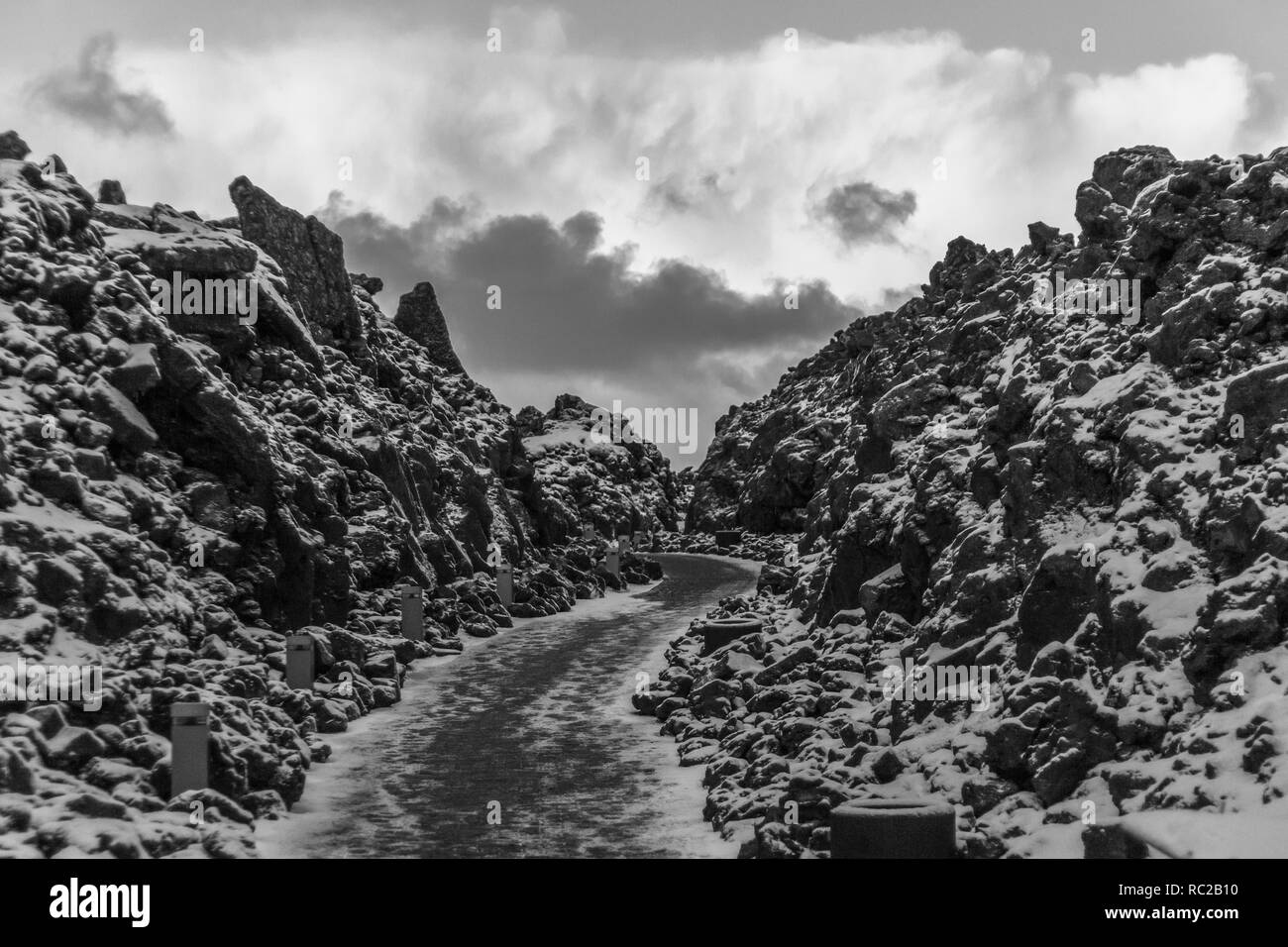 Desolate scene Black and White Stock Photos & Images - Alamy