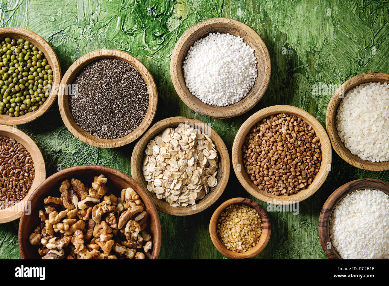 Variety of grains Stock Photo - Alamy