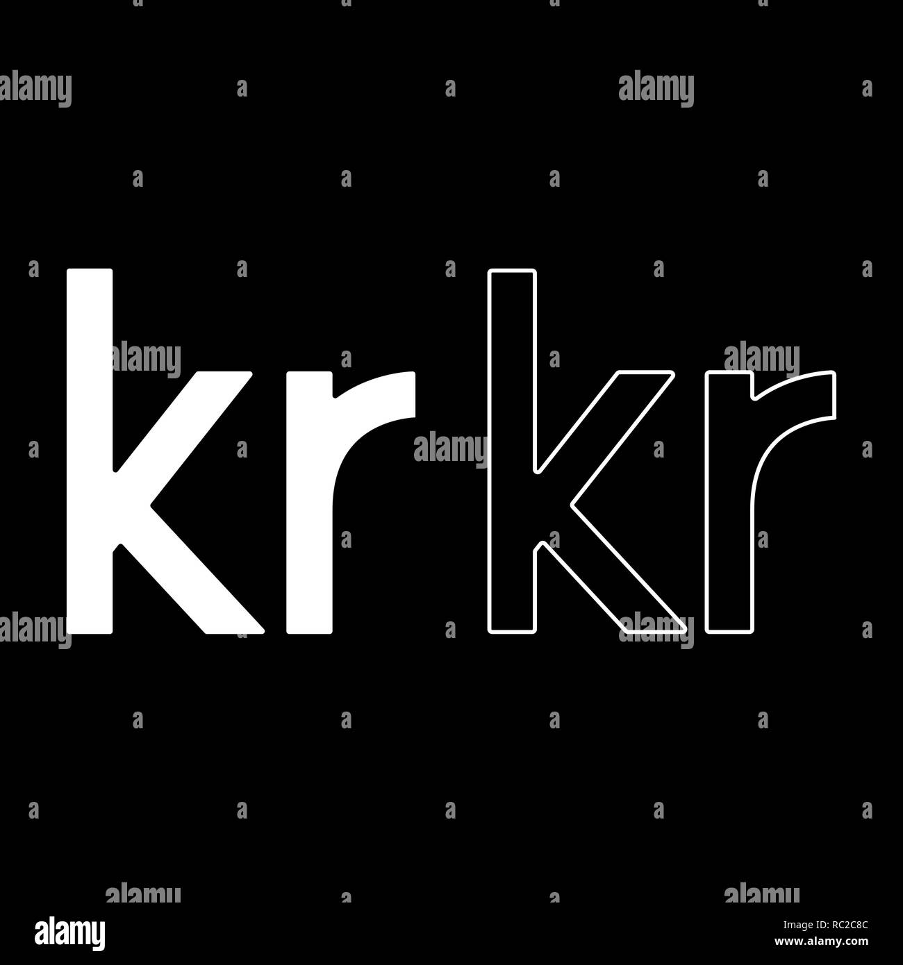 Krone at Stock Vector Images - Alamy