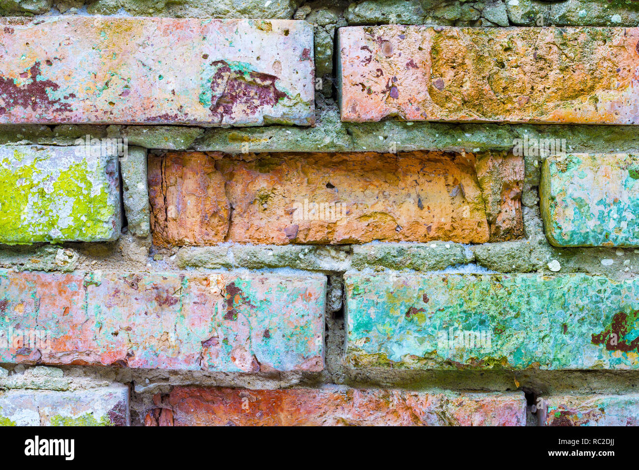 Old crumbling tile hi-res stock photography and images - Alamy