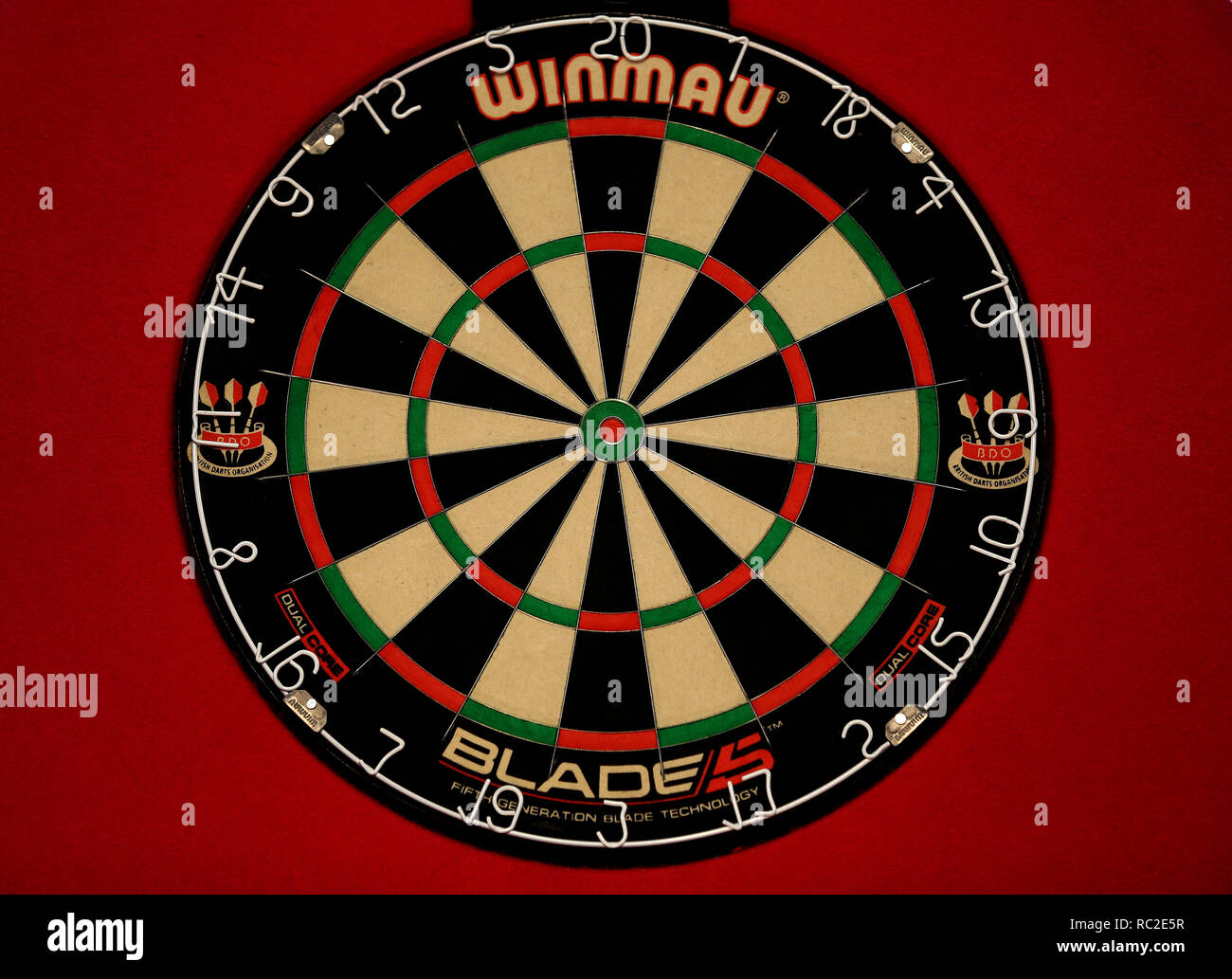 General view of the Oche during day nine of the BDO World Professional ...