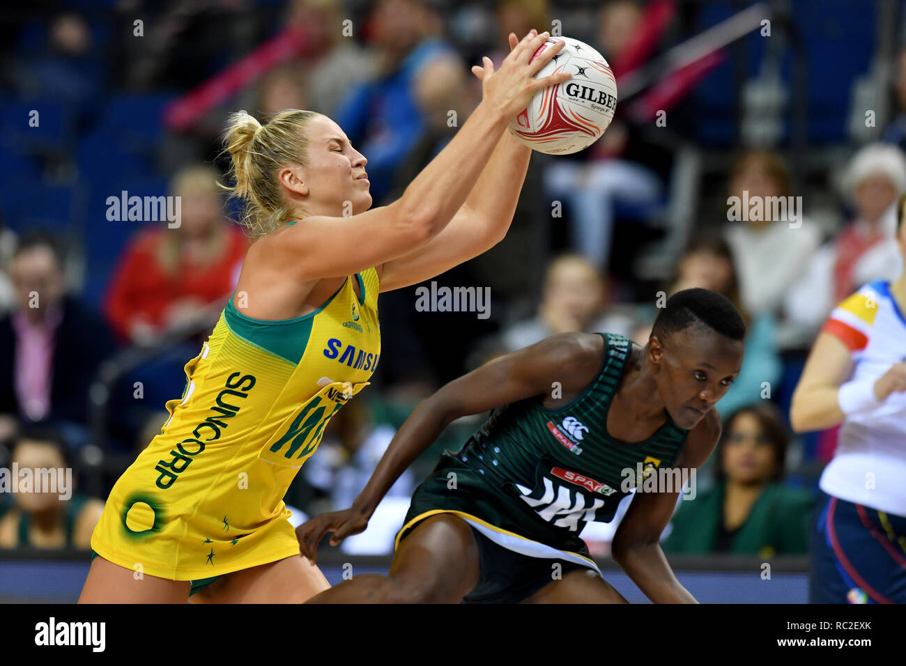 Samsung Diamonds' Gabrielle Simpson in action during the Vitality ...
