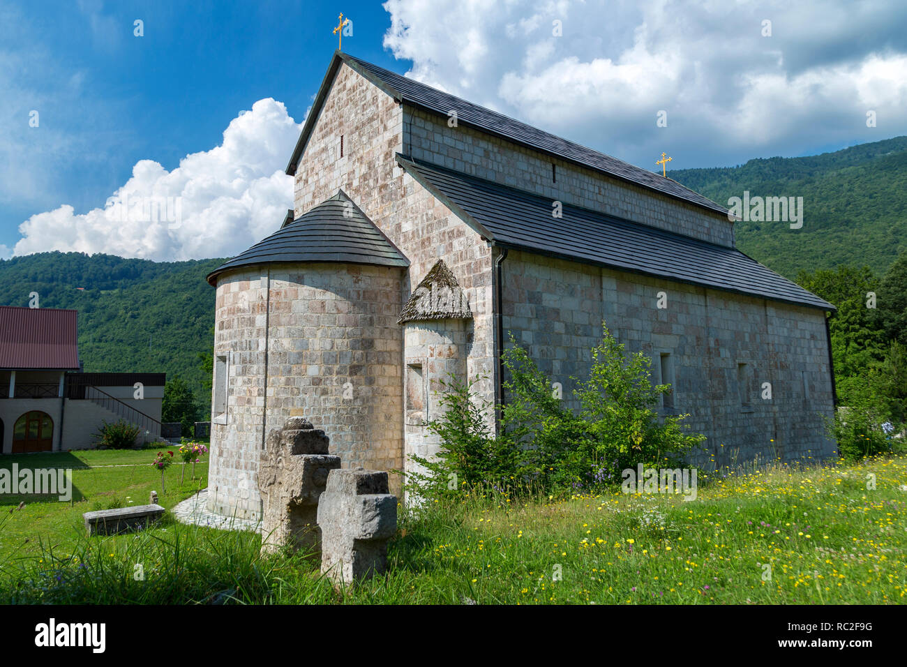 Serbian orthodox monastery piva hi-res stock photography and images - Alamy