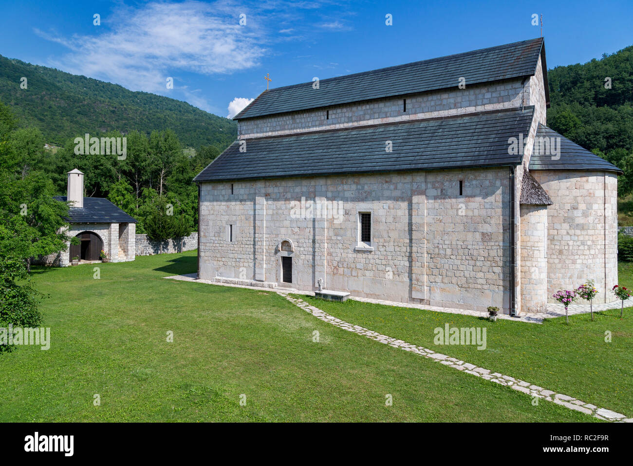 Piva Monastery, Orthodox monastery in Piva, Montenegro Stock Photo - Alamy