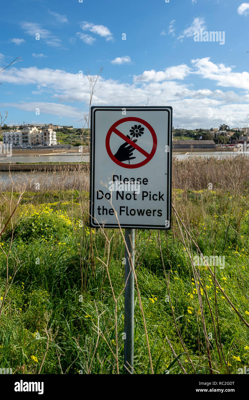 Please do not touch plants hi-res stock photography and images - Alamy