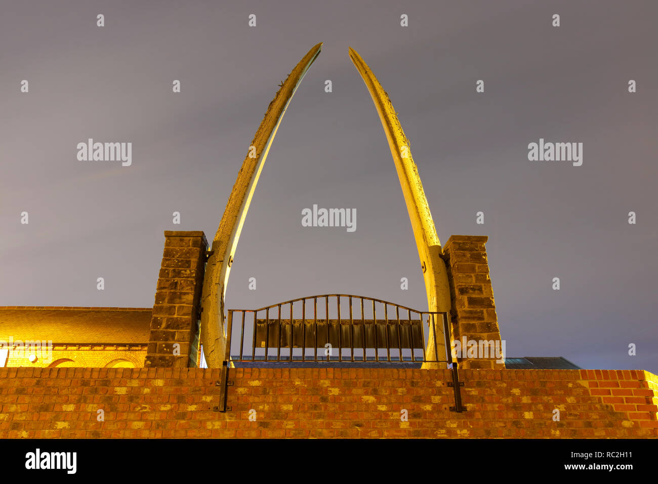 The Whalebone Archway in Rothwell,Leeds Stock Photo - Alamy