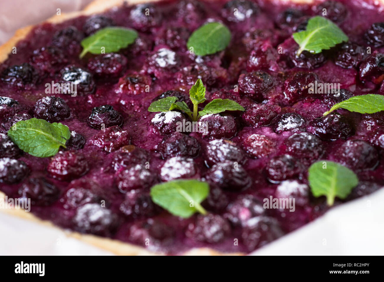 Cherry tarte hi-res stock photography and images - Alamy