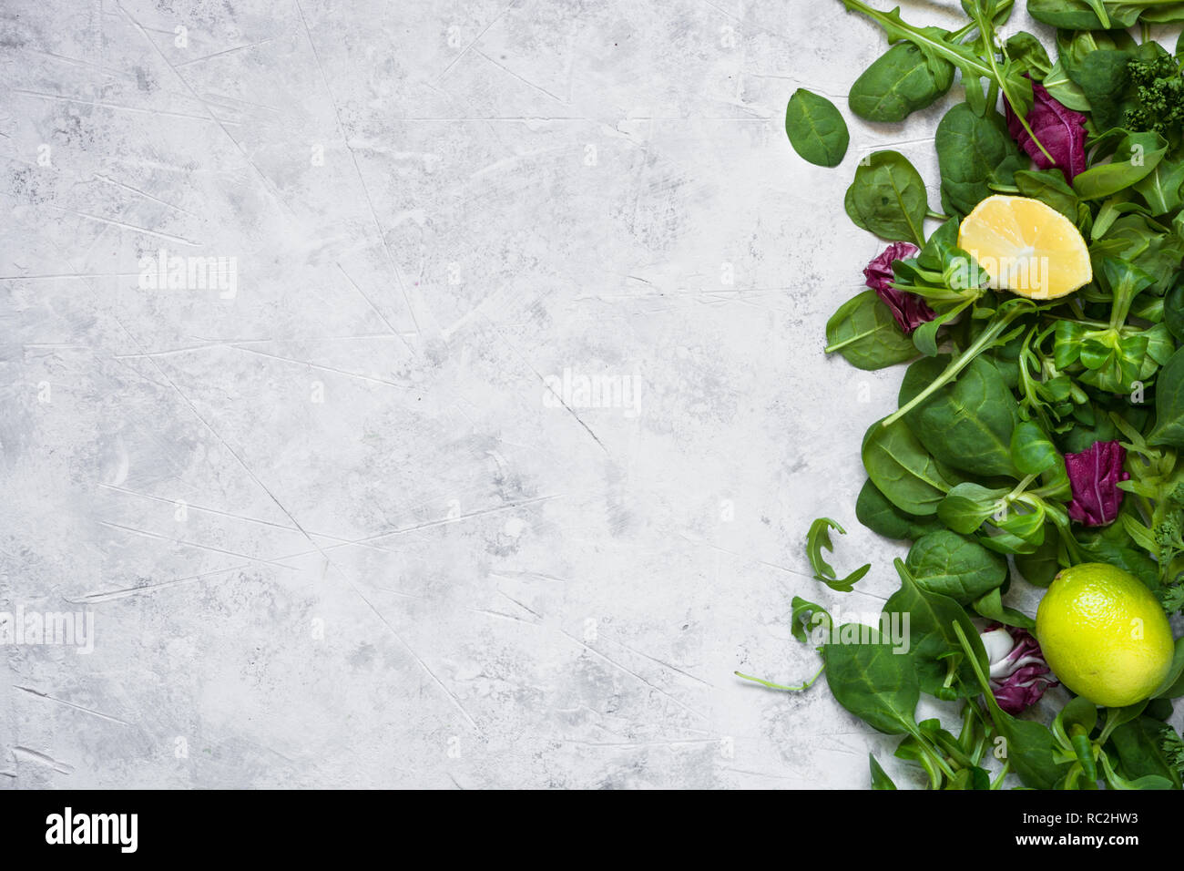 Green food background Stock Photo - Alamy