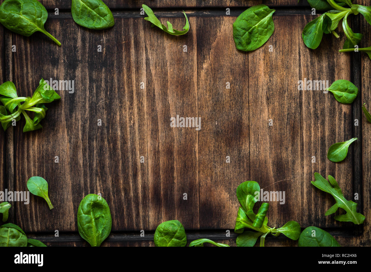 Green food background Stock Photo - Alamy