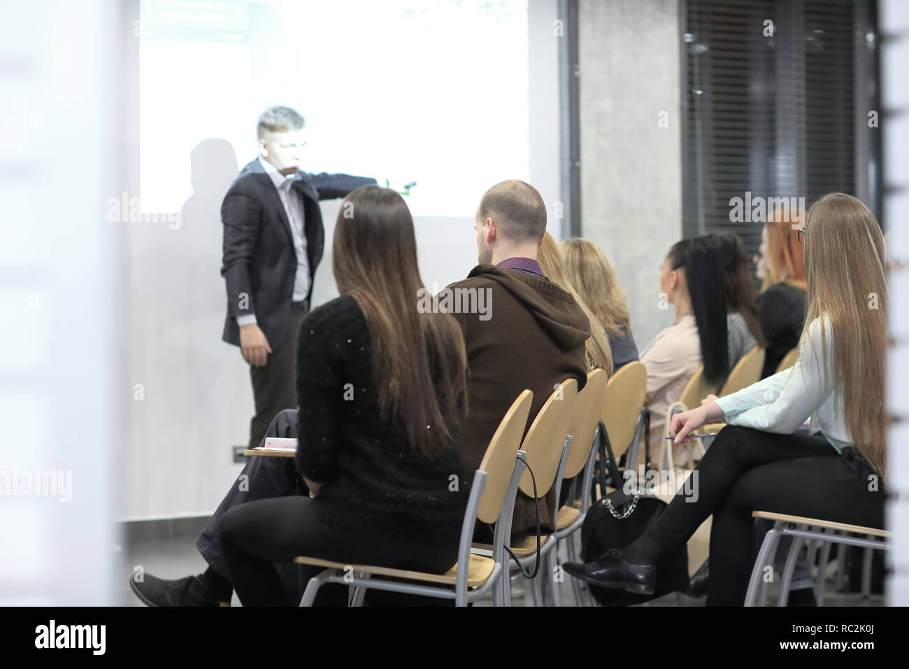 Business people having meeting in conference room Stock Photo - Alamy