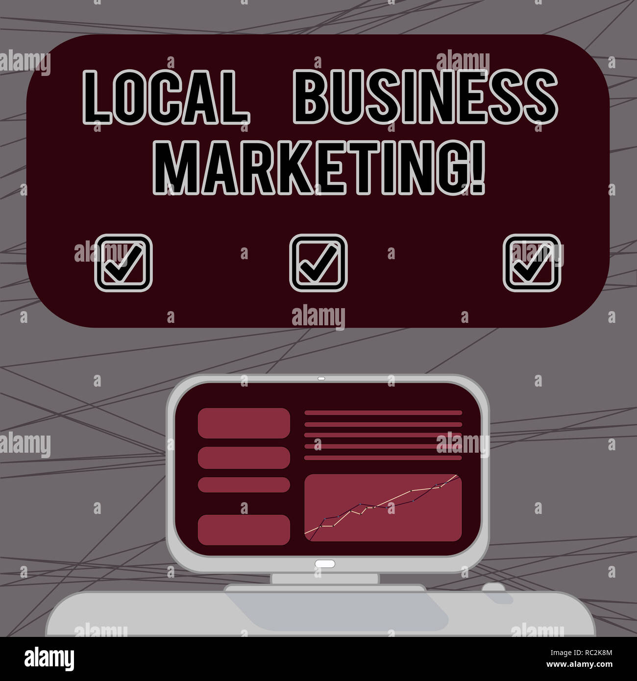 Word writing text Local Business Marketing. Business concept for Way of ...