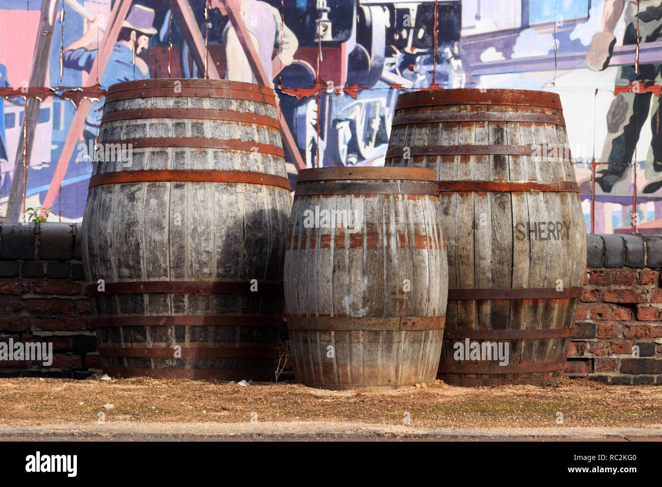 Old barrells hi-res stock photography and images - Alamy