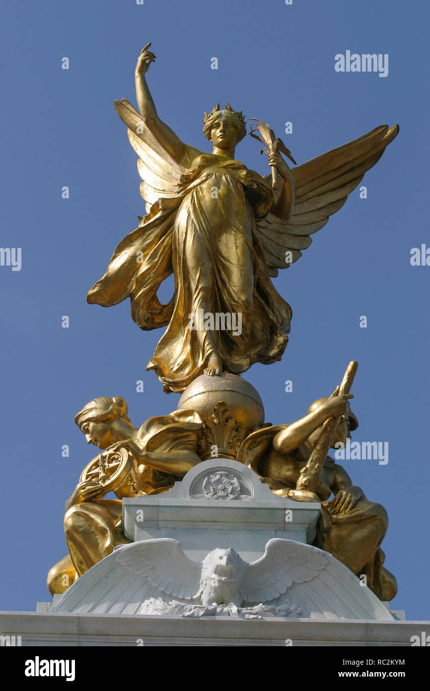 Victoria Memorial, London, Great-Britain, UK Stock Photo - Alamy