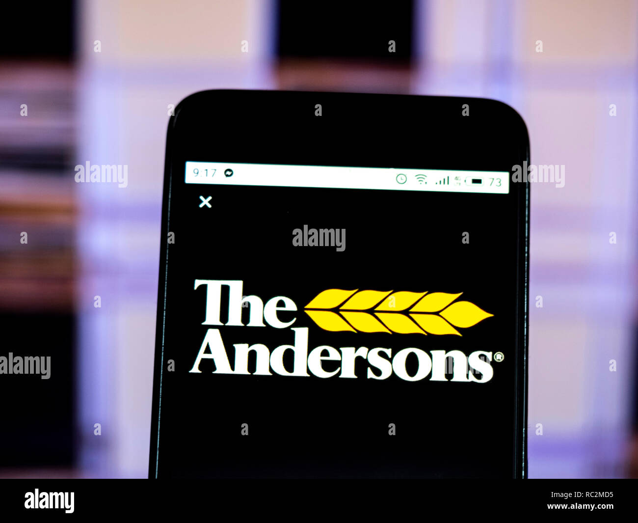 The andersons logo hi-res stock photography and images - Alamy