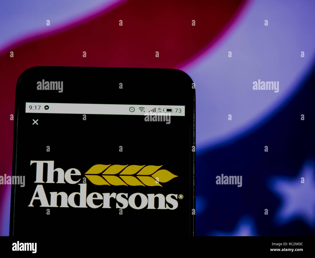 The andersons logo hi-res stock photography and images - Alamy