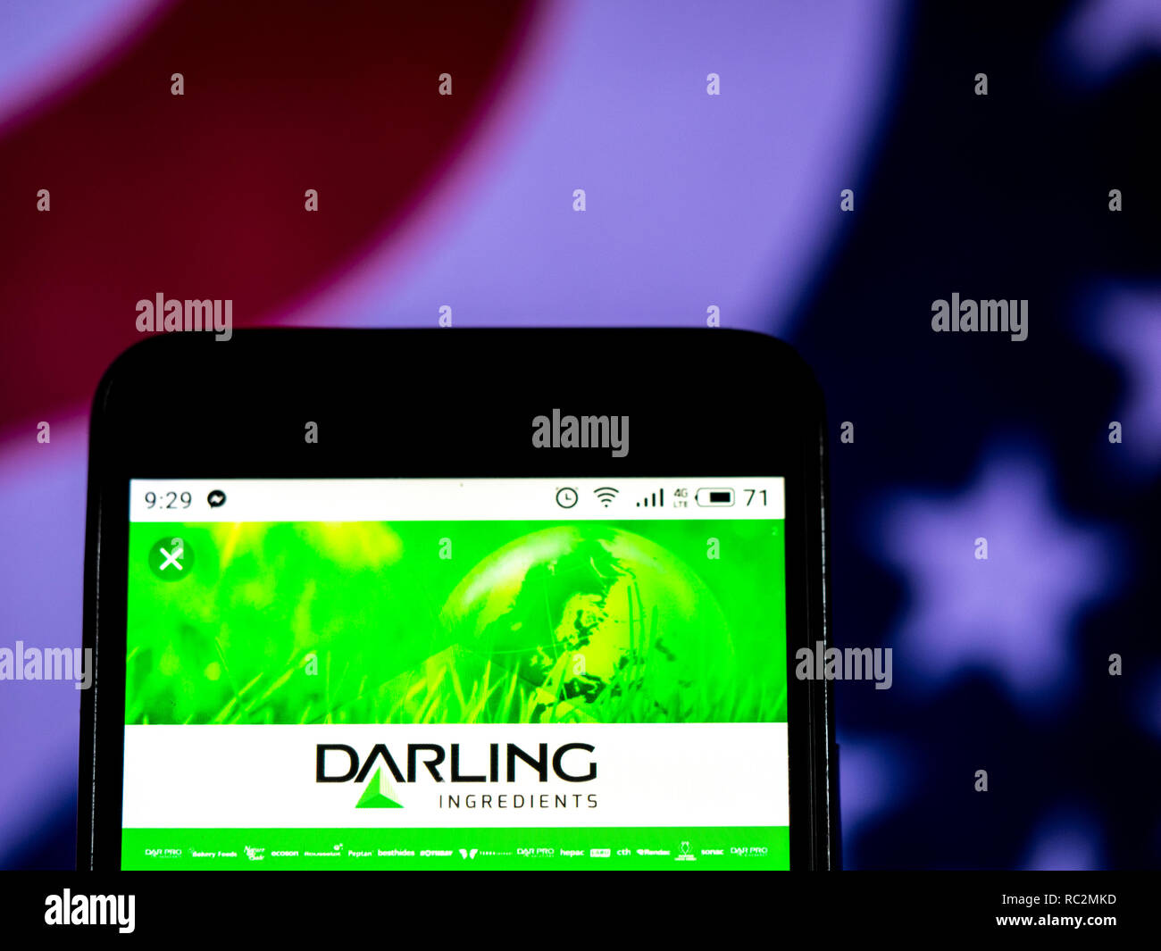 Darling Ingredients Other animal food manufacturing company logo seen ...