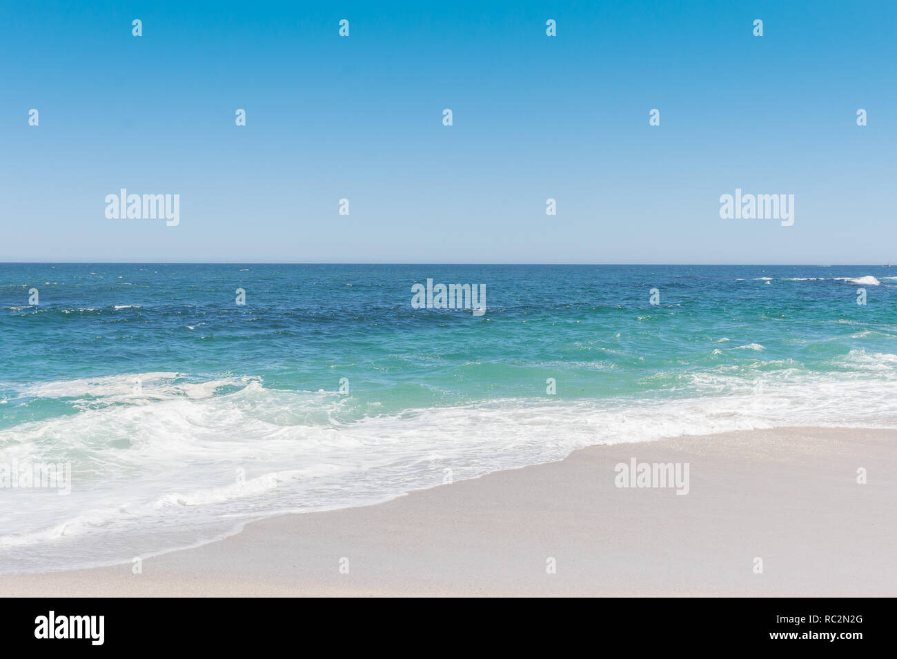 Atlantic ocean on the West Coast of South Africa - Image Stock Photo ...