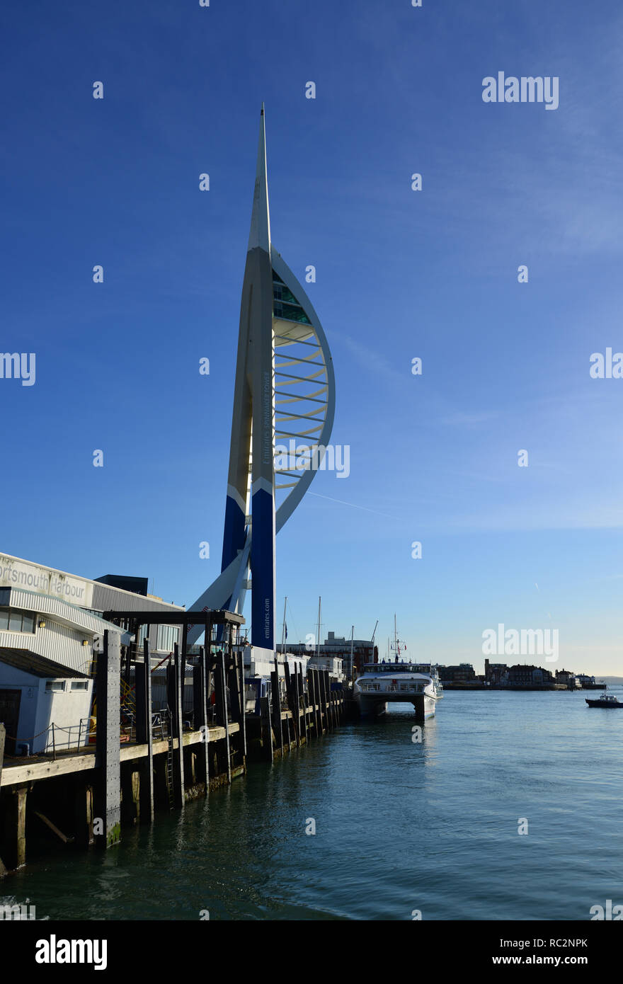 Emirates spinnaker tower hi-res stock photography and images - Alamy