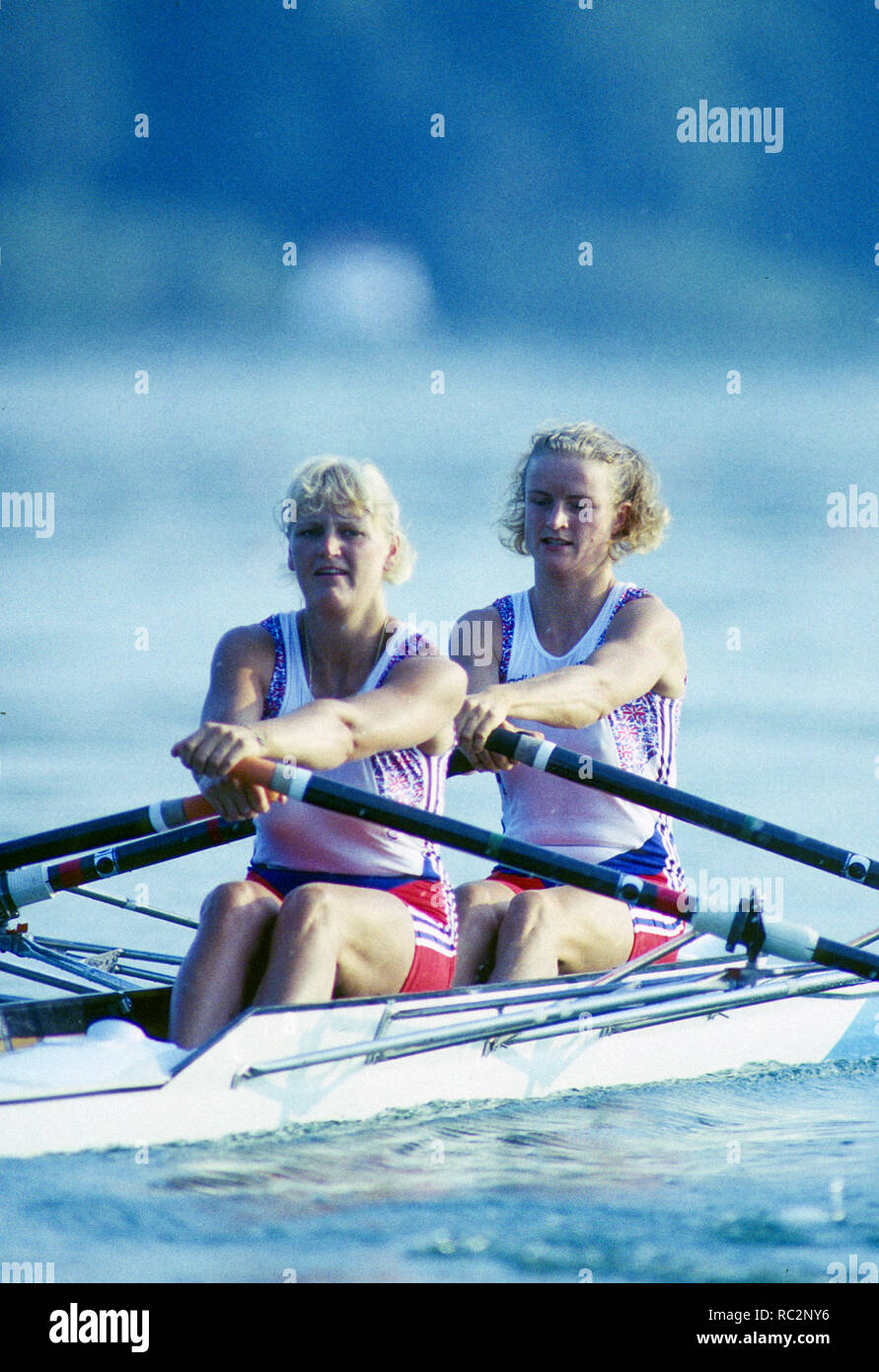 Competing in the 1992 olympic regatta hi-res stock photography and ...
