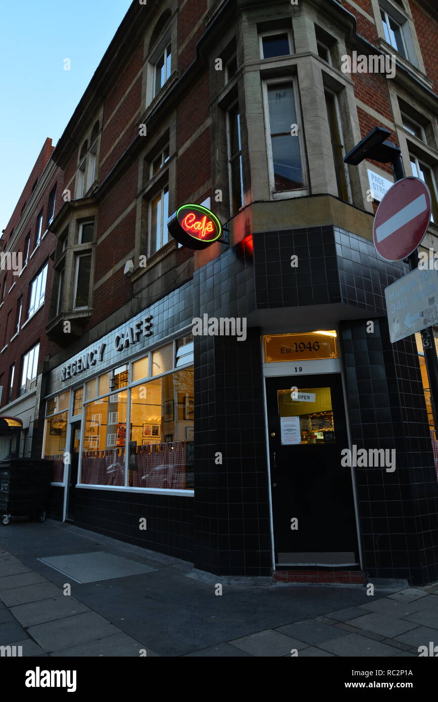 Regency cafe hi-res stock photography and images - Alamy