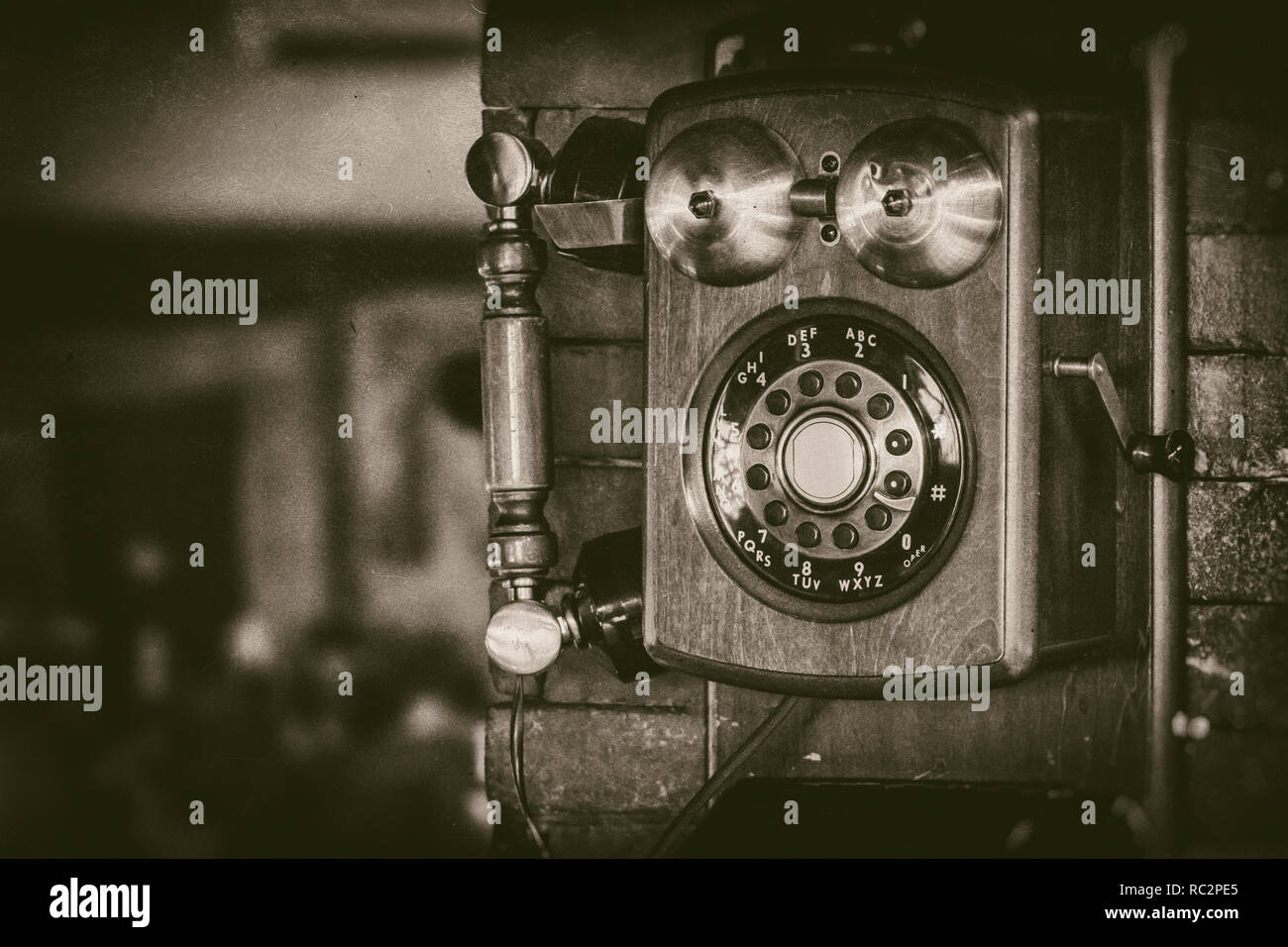 Bells telephone receiver hi-res stock photography and images - Alamy